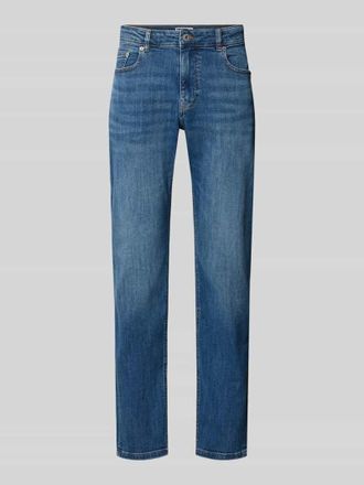 Review Slim Fit Jeans mit klassischen Five-Pocket-Design