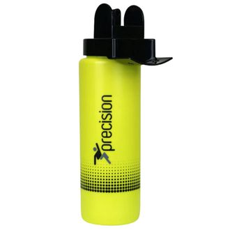 Precision Unisexs Team Hygiene Trinkflasche, Fluo Lime/Black, 1 Liter