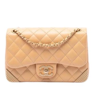 Chanel Pre-owned Vintage Quilted Shoulder Bag - - Pre-owned - Damen - Beige - ONE SIZE