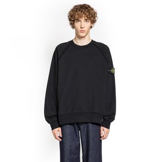 Stone Island 6100022 Brushed Organic Cotton Fleece Sweatshirt
