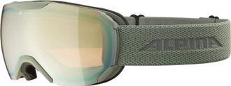 Alpina PHEOS S Q - Verspiegelte, Kontrastverst&auml;rkende & Polarisierte Skibrille Mit 100% UV-Schutz F&uuml;r Erwachsene