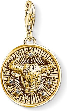Thomas Sabo Thomas Sabo Damen Charm-Anhänger Sternzeichen Stier Charm Club 925 Sterling Silber 1653-414-39