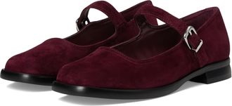 Steve Madden Damen Delancy Mary Jane Schuh, Burgunderrot Wildleder, 40 EU