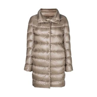 Herno Beige Daunen Dora Puffer Jacke - - Jackets - Damen - Beige - S