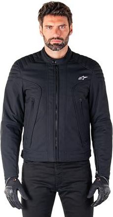 Alpinestars Clayton Veste imperméable style urbain certifiée CE Design léger Protection contre les intempéries, noir, Large