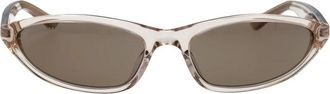 Balenciaga Stylische Sonnenbrille mit Modell Bb0402S - - Accessories - Damen - Braun - 59 MM
