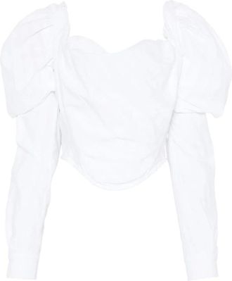 Vivienne Westwood Femme, Blouses et Chemises, Blanc, Taille: 36 FR Top
