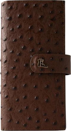 L37 Gro&szlig;e geflochtene Geldb&ouml;rse - - Accessories - Damen - Braun - ONE SIZE