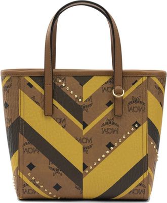 MCM Mcm, Femme, Sacs, Multicolore, Taille: ONE Size Sac bandoulière marron avec design élégant