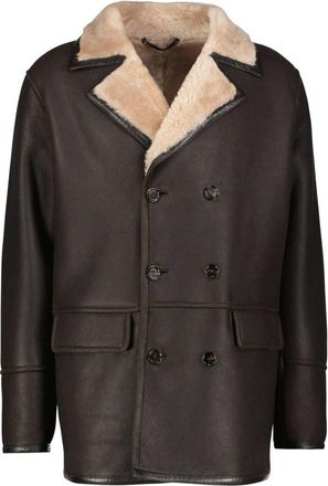 BOSS Herren Lerderjacke L-MABANO Regular-Fit