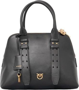 Pinko Pinko, Femme, Sacs, Noir, Taille: ONE Size Sac Bowling Medium