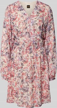 Boss Orange by Hugo Boss Minikleid mit V-Ausschnitt Modell Ditissy