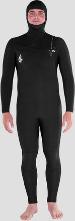 Volcom 5/4/3mm Hood Chestzip Full Neoprenanzug black
