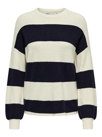 Only Pull en Maille ONLATIA Pull en Maille Whitecap Gray S Whitecap Gray S