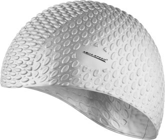 Aqua Speed Aquaspeed Swimming Hat | Badehaube Damen | Badekappe Lange Haare wasserdicht Frauen | Silikon Schwimmkappe | Waterproof Swim Cap Women | Schwimmm&uuml;tze 