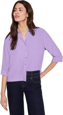 Street One A344667 Chemisier Crêpe, Smell of Lavender, 46 Femmes T-Shirt, Violet