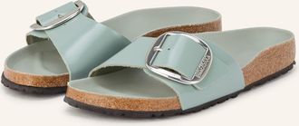 Birkenstock Pantoletten Madrid Big Buckle blau