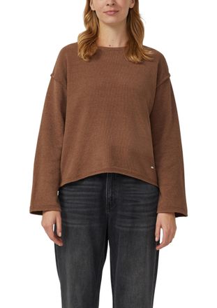 s.Oliver Weicher Strickpullover mit Naht-Details