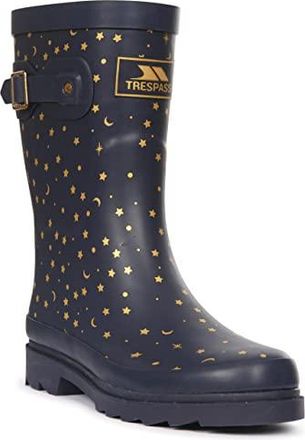 Trespass Bottes de Pluie Celeste - Femme (41 FR) (Bleu Nuit)