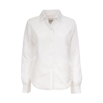 Aspesi Leichte Nylon Jackenbluse - - Blouses & Shirts - Damen - Wei&szlig; - L