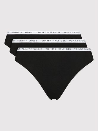 Tommy Hilfiger String-Set UW0UW02829 Schwarz