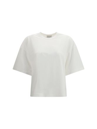 Forte_Forte Womens T-Shirt Oversized Cotton White T-Shirts & Jerseys