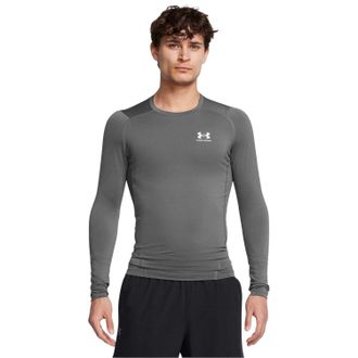 Under Armour Base Layer Oberteil f&uuml;r Herren, HeatGear (Grau)