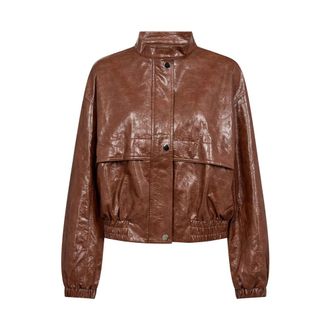 Co'Couture Femme, Vestes, Brun, Taille: 36 FR Veste Bomber Meera