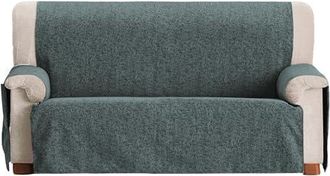 Eysa Dream Nicht elastisch Sofa überwurf 2 sitzer, Chenille, 06-grau, 37 x 5 x 29 cm