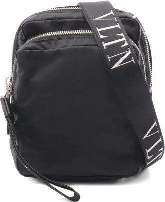 Valentino Garavani sacoche à logo (années 2010) - Noir