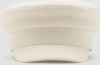 Mango Casquette baker écru - Femme - S - MANGO