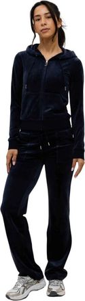 Juicy Couture Femme, Sport, Bleu, Taille: 42 FR Robertson Full Zip Tracksuit