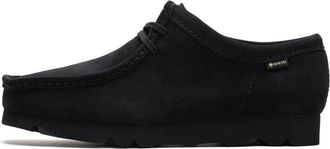 Clarks Homme, Chaussures, Noir, Taille: 43 EU Wallabee Gore-Tex Daim Noir Chaussures