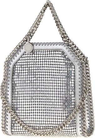 Stella McCartney Top Handle Bag - Silver