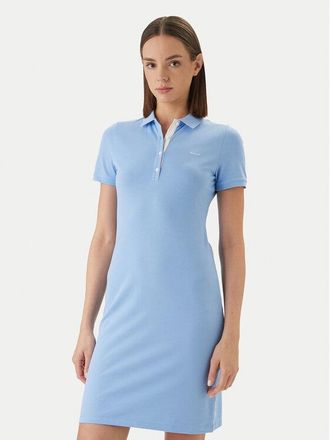 GANT Kleid f&uuml;r den Alltag 4201468 Blau Slim Fit