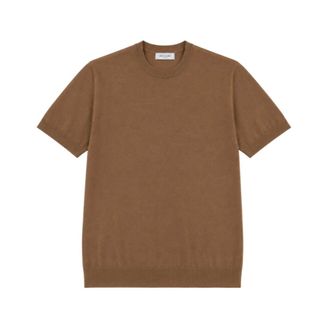 Gran Sasso Homme, Pulls, Brun, Taille: 2XL Maille &agrave; col rond