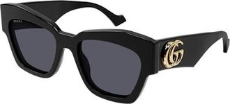 Gucci Lunettes de soleil pour femme GG1422S - 001, 55, 001, 55