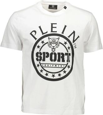 Plein Sport Homme, Tops, Blanc, Taille: S Tips128 T-Shirt