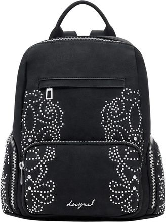 Desigual Femme, Sacs, Noir, Taille: ONE Size Poker Face Chester Mini Backpack