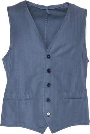 L.B.M. 1911 L.b.m. 1911, Homme, Vestes, Bleu, Taille: XL Gilet
