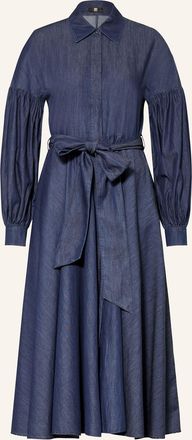 Riani Riani Jeans-Hemdblusenkleid blau