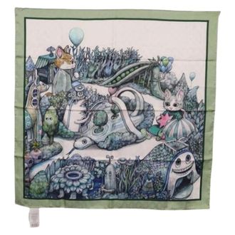 Gucci Foulard en soie Pre-owned - Femme - Pre-owned - Multicolore - Taille: ONE Size