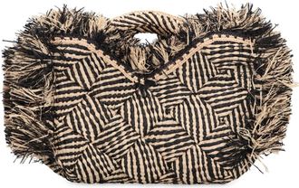 Made for a Woman Zebra Schultertasche - Nude