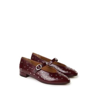 Maison Toufet Brides en cuir &agrave; studs