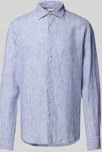 Stenstr&ouml;ms Body Fit Businesshemd aus reinem Leinen