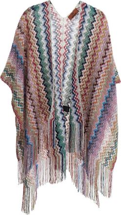 Missoni Femme, Vestes, Multicolore, Taille: ONE Size Poncho