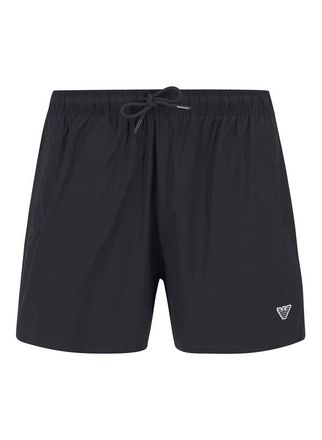 Emporio Armani Herren Badeshorts schwarz unifarben