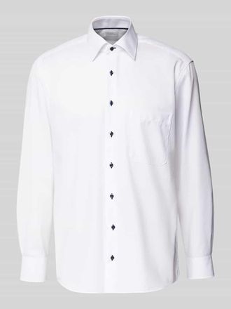 Eterna Comfort Fit Business-Hemd mit Brusttasche