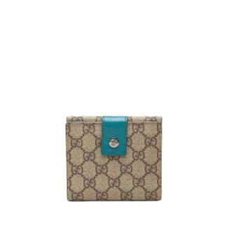 Gucci Portefeuille compact Pre-owned - Femme - Pre-owned - Beige - Taille: ONE Size