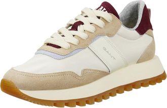 GANT FOOTWEAR Damen CAFFAY Sneaker, Sand/Blue/Wine, 41 EU